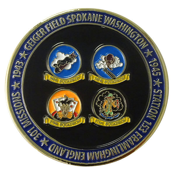 390th Challenge Coin – 390th Memorial Museum
